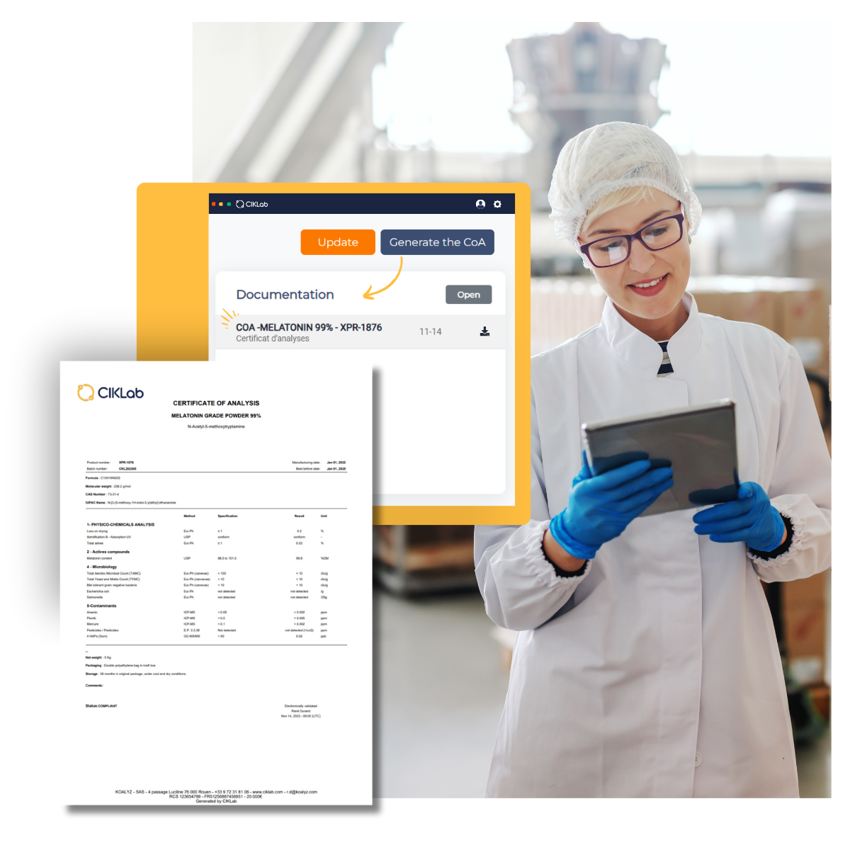 What is a Certificate of Analysis (CoA)